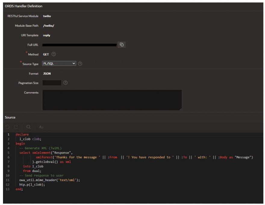 Send and Receive SMS Messages in Oracle APEX Using the Twilio API - Insum